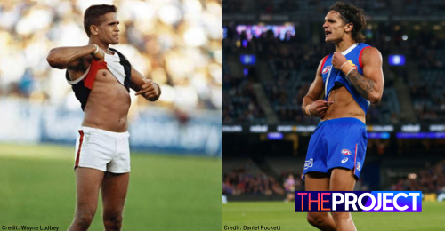 Western Bulldogs Star Jamarra Ugle-Hagan Recreates Iconic Nicky Winmar ...